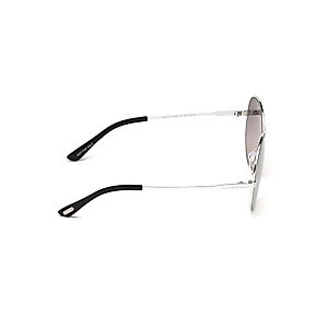 Tom Ford FT0564 18C Shiny Rhodium Rania Round Sunglasses Lens Category 2 Lens M