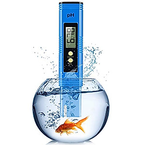 PH Meter, 0.01 High Accuracy Pocket Size with 0-14 PH Testing Range PH Tester, Digital PH Meter for Water, Water Meter for Hydroponics, Drinking, Pool