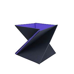 Levit8 - The flat folding portable standing desk,Periwinkle,Small