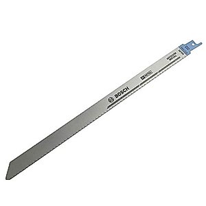 Bosch RM1218-25B 12" Standard Reciprocating Saw Blade for Metal in Plastic Box Container (25 Pack)