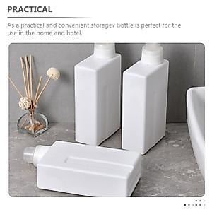 CIYODO 1000ml Empty Laundry Bottles Reusable Refillable Storage Bottle for Lotion Shampoo