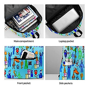 Unisex School Bag Game Bookbag Backpack Teen Girls Boys 3d Printed Daypack Travel Computer Bags Game Fans Gift