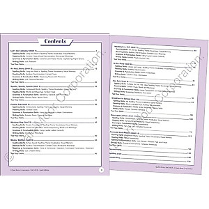 Evan-Moor Skill Sharpeners Spell and Write Workbook, Grade 3, 120 Spelling Words, Test Prep, Word Families, Short Vowels, Grammar, Punctuation, Creative Writing, Vocabulary, Activities, Homeschool