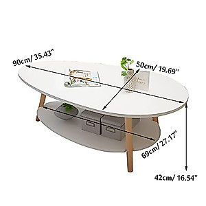 LIRUXUN White Coffee Table Stand Set Nordic Table Laptop Minimalist Mesas Bajas Wooden Side Table