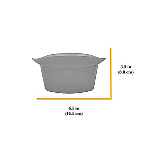 Chicago Metallic Non-Stick Bakeware-Safe Mezzaluna, 6.5-Inch-by-3.5-Inch