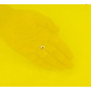 Peegli Indian Vintage Yellow Dress Material Georgette Recycled Fabric Embroidered DIY Craft Used Textile