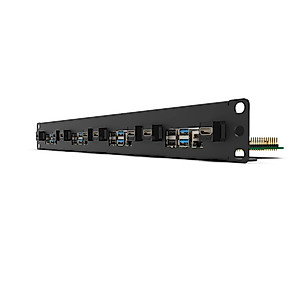 MyElectronics Raspberry Pi Rack Mount for 1-4 Raspberry Pi + 4 ‘snap-Off’ Blank Covers