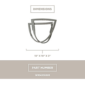 GE Appliances WR14X10305 Refrigerator Door Gasket (Gray)