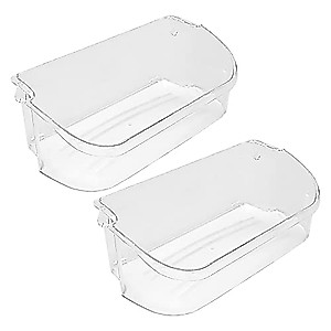 Xadnitu Upgraded 240356402 Refrigerator Door Bin Replacement for Frigidaire Refrigerator Door Shelf LFSS2612TF0 FGUS2642LF2 FGHS2631PF4A FGHS2655PF LGUS2642LF1 LFSS2612TE0 AP2549958 Door Bin (2 Pack)