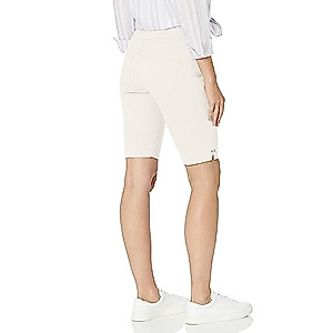 Gloria Vanderbilt Women's Amanda Pull On Bermuda Short, Vintage White