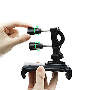 MWE 360 Photo Booth Accessories Bike Phone Mount,Mic Stand Phone Holder,Phone Clamp Mount, Pole Tablet Mount,Handlebar Tablet Holder,Suitable for Installation on Stand