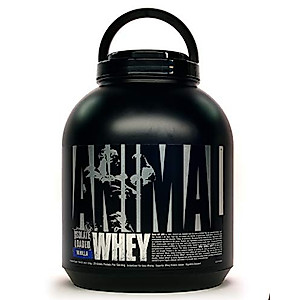 Animal Whey Isolate Whey Protein Powder – Isolate Loaded for Post Workout and Recovery – Low Sugar with Highly Digestible Whey Isolate Protein - Vanilla - 4 Pound (Pack of 1) (Packaging May Vary)