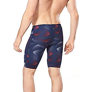 Speedo Men's Swimsuit Jammer Endurance+ Beta Blade Team Colors