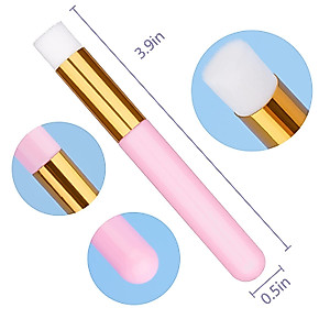 30PCS Lash Shampoo Brushes, Nose Pore Deep Cleaning Brush, Peel off Blackhead Remover Brush Tool, Lash Cleanser Brushes Eyelash Extensions Blackhead Brush Washing Brush, Nose Cleaning Washing Brush