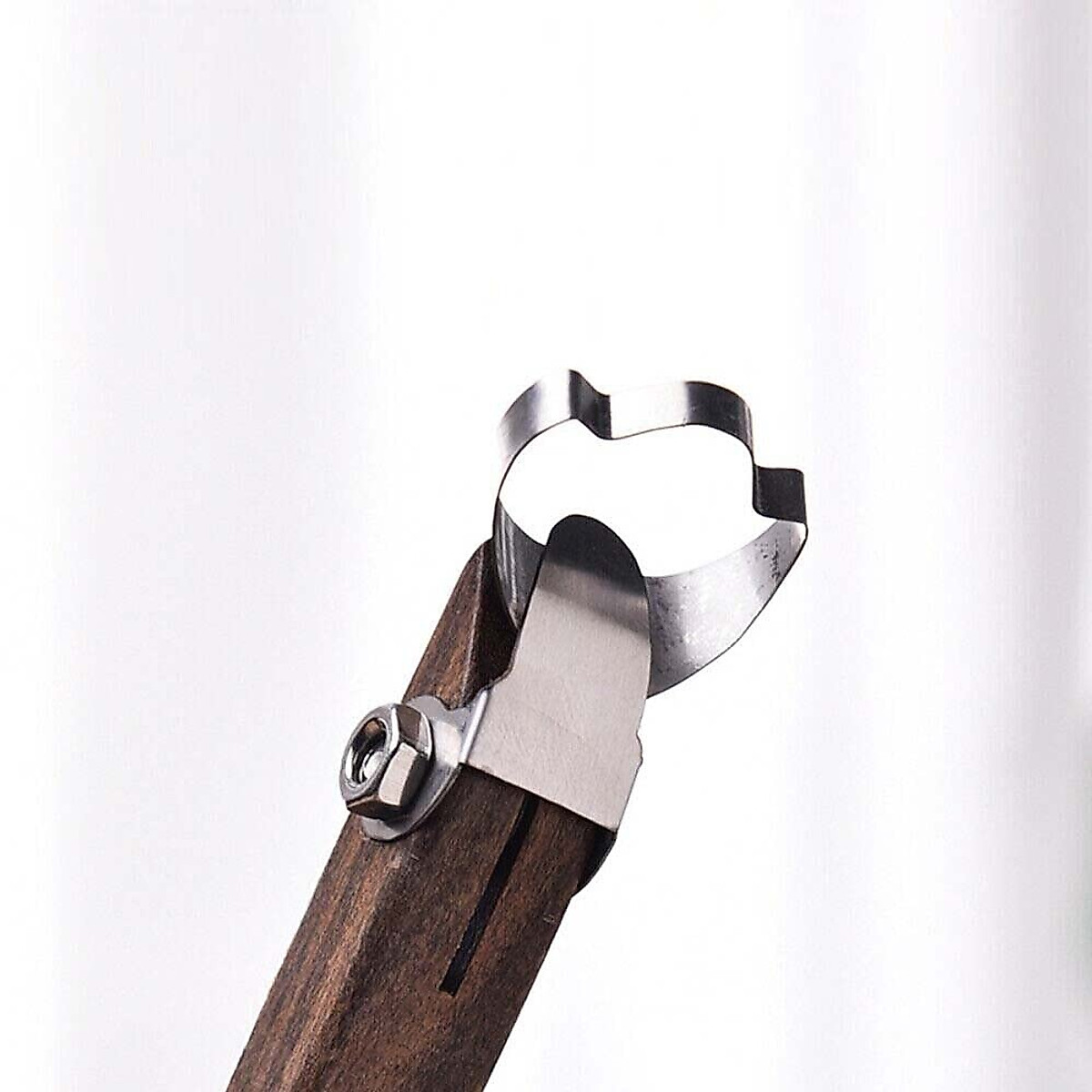 Wooden Handle Clay Pottery Tools Sculpture Scraper Loop Tool DIY Ceramics Craft