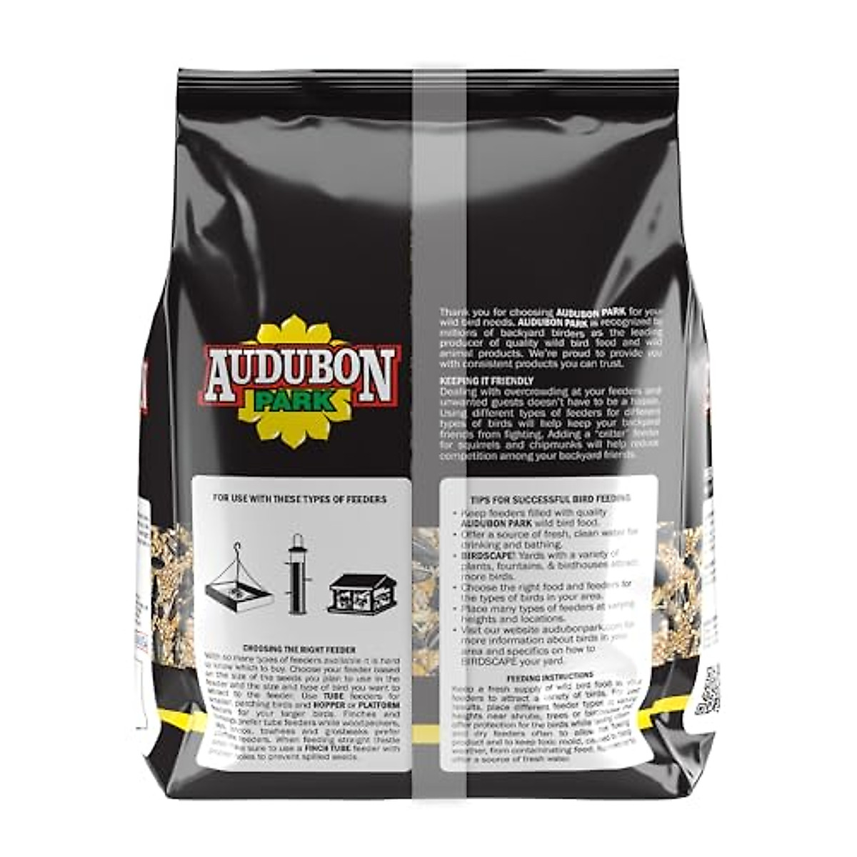 Audubon Park 12225 Premium Blend Wild Bird Food, 5-Pounds, 80 Fl Oz (Pack of 1)