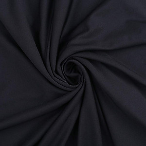 XAKALAKA Women Plus Size Lace Babydoll Lingerie Side Slit Strappy Chemise Sleepwear Black XL