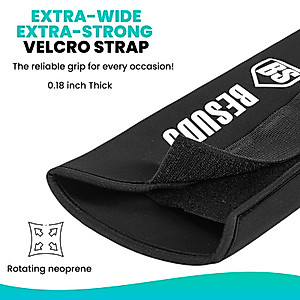 Besudo E-Bike Battery Protective Cover - E Bike Battery Protection Cover with 30-38cm circumference - Battery Protection for E-Bike Battery - Bicycle Battery Protective Cover -038