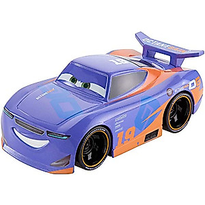 Disney Cars Toys Turbo Racers Assortment, Movie Character Vehicles, Pump Spoiler and Race, No Batteries for Endless Play, Ages 3 and up