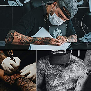 Tattoo Transfer Paper,Tattoo Stencil Transfer Paper for Tattooing, 28 Sheets