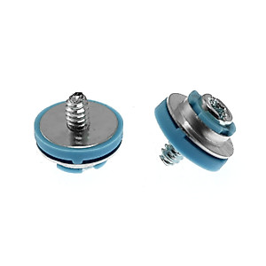 BAIRONG Hard Drive Mounting Screw 4PCS Blue Isolation Grommet Mute Mounting Screws for 3.5inch HDD DC5800 DC7800 DC7900 6005 6200 6300 Z200 6000 8000 8100 8200 8300 Z40010720 Z400101020 Z4001072010