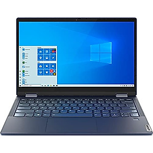Lenovo Yoga 6 13 2-in-1 Laptop 13.3" FHD IPS Touchscreen (72% NTSC) AMD Hexa-Core Ryzen 5 5500U (Beats i7-10510U) 8GB RAM 256GB SSD Backlit Fingerprint Dolby Win10 Blue + Pen