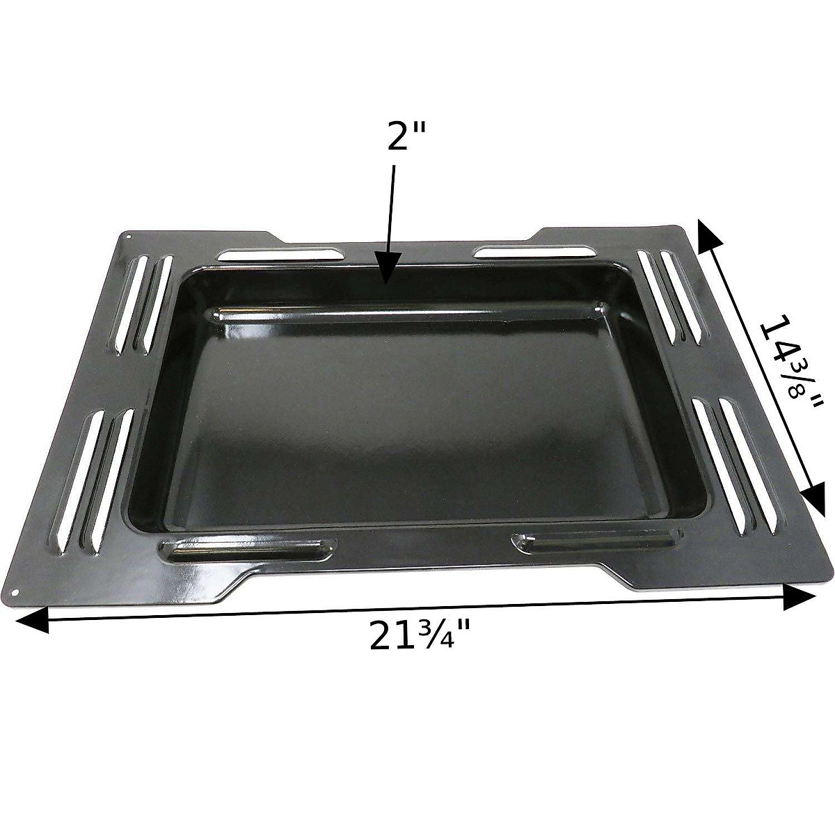 Grill Parts For Less, Compatible Pit Boss Vertical Smoker Water Pan, PBV57P1-13