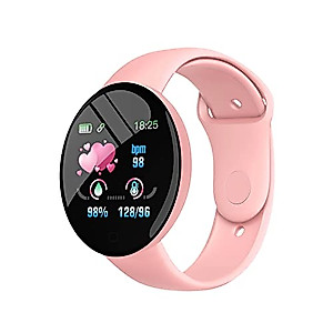 MORESEC Smart Watch, Waterproof Fitness Watch HD 1.44 Inch Upgraded Screen Compatible iOS Android Smart Watch with Heart Rate Sleep Monitoring Call Smart Bracelet