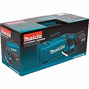Makita BO4556K 1/4 Sheet Finishing Sander, with Tool Case