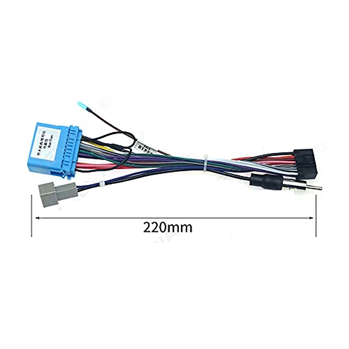 16pin Car Radio Stereo Power Retrofit Harness for Suzuki Grand Vitara Swift SX4 Acura/Suzuki/Honda Accord OdysseyVehicles with Radio Antenna Adapter