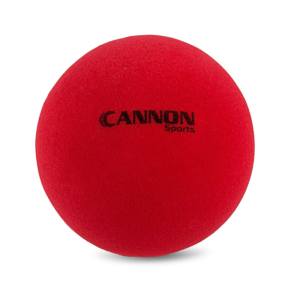 Cannon Sports Uncoated Foam Ball, Medium Density, Soft and Lightweight (Red, 8.5 Inch)