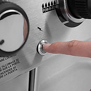 Broil King, Baron 520 Pro, 876214, Liquid Propane (LP), Silver, Black