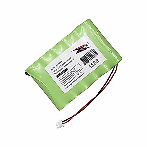 ZZcell® High Capacity Battery for 300-03866 Honeywell Alarm Lynx 5100, 5200, 5210, Lynx Touch 7000, Lyric Controller, Lyric Keypad LCP500-L, LYNXRCHKIT-SHA, OSA214, LCP500-4B, 7.2V, 3700mAh