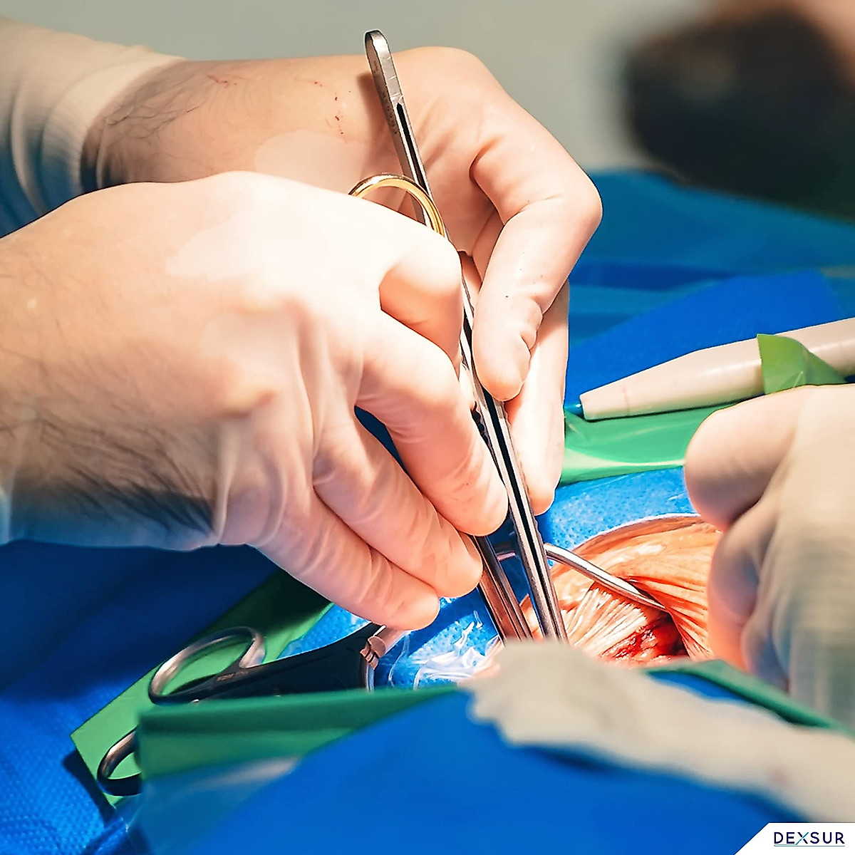 DEXSUR Scalpel Handle # 5, Premium Quality, Rust Proof Hard Plastic Scalpel Knife Handle, Lightweight and Durable, Fits Surgical Blades No. 10, 11, 12, 13, 14 and 15