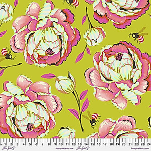 Free Spirit Moon Garden by Tula Pink QBTP009 Dawn Bloom WideBack