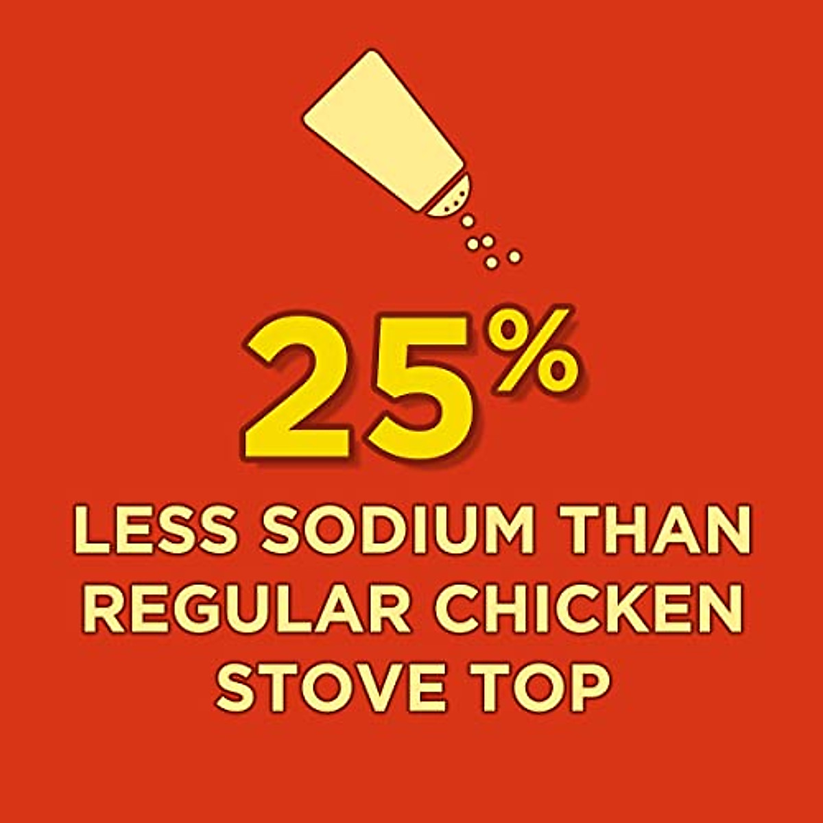 Stove Top Low Sodium Stuffing Mix for Chicken with 25% Less Sodium (6 oz Box)