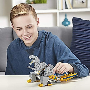 Transformers Toys Cyberverse Action Attackers Ultimate Class Grimlock Action Figure - Repeatable Seismic Stomp Action Attack - for Kids Ages 6 & Up, 11.5"