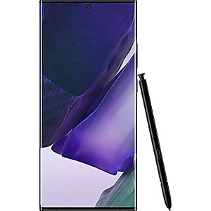 Samsung Electronics Galaxy Note 20 Ultra 5G N986U Android Cell Phone, US Version, 512GB of Storage, Mobile Gaming Smartphone, Long-Lasting Battery, Mystic Black - AT&T Locked - (Renewed)