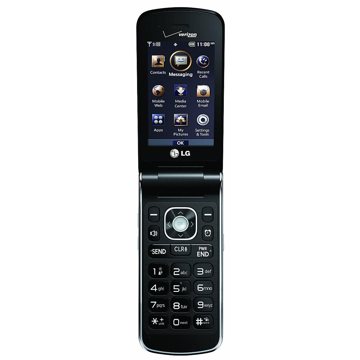 LG Exalt, Black (Verizon Wireless)