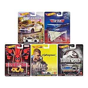 Retro Entertainment 2022" K Case 5 Piece Set Diecast Model Cars DMC55-957 K