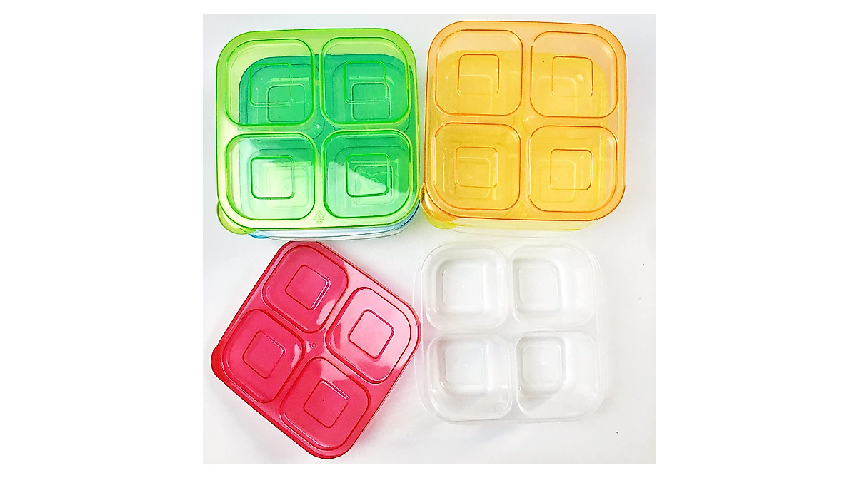 WEEK NINE Reusable Bento Lunch Boxes - Set of 5