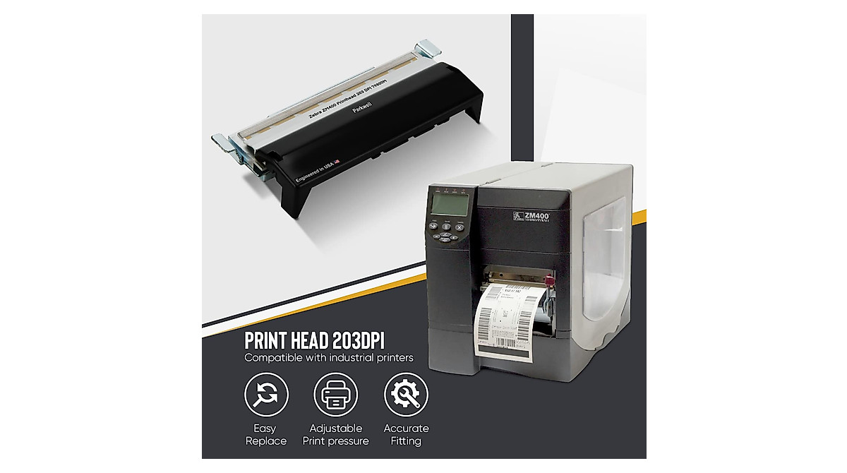 Parkwell Zebra ZM400 Printhead - Quality & Easy Installation