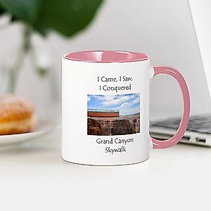 CafePress Grand Canyon Skywalk Survivor Mug Ceramic Coffee Mug, Tea Cup 11 oz