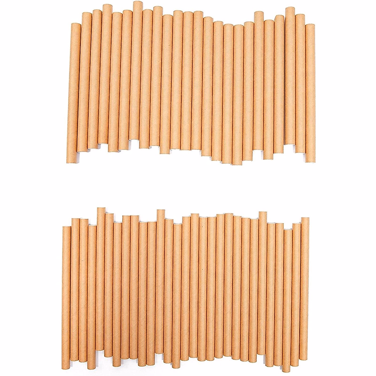 Bright Creations Mason Bee Nesting Tubes Refills (8mm & 10mm, 100 Pack, 50 Each)