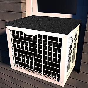 LFUTARI Window Air Conditioner Drip Cushion, AC Rain Cover Magnetic Mat,Removable Breeze Stop Air Conditioner Top Pad for Stop Dropping Noise(Magnetic Suit for Iron Surface)