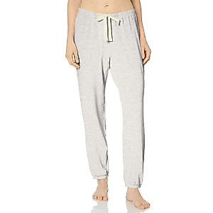 Amazon Essentials Women's Lightweight Lounge Terry Jogger Pajama Pant (Available in Plus Size), Pale Grey, Medium