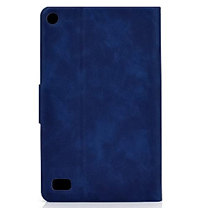 Tablet PC Case Case Compatible with Kindle Fire 7 2019/2017/2015 (9th/7th/5th Generation) Tablet Case, Compatible with Kindle Fire 7 Tablet Case 7inch Folio Cover Multi-Angle Viewing w Card Slot Smart