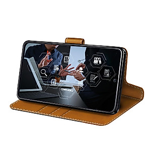 MILEGAO Leather Case for LG V20 H990DS Magnetic Phone Case with Wallet and Card Slot + [2 Pack] Tempered Glass Screen Protector for LG V20 H990DS (5.7”)