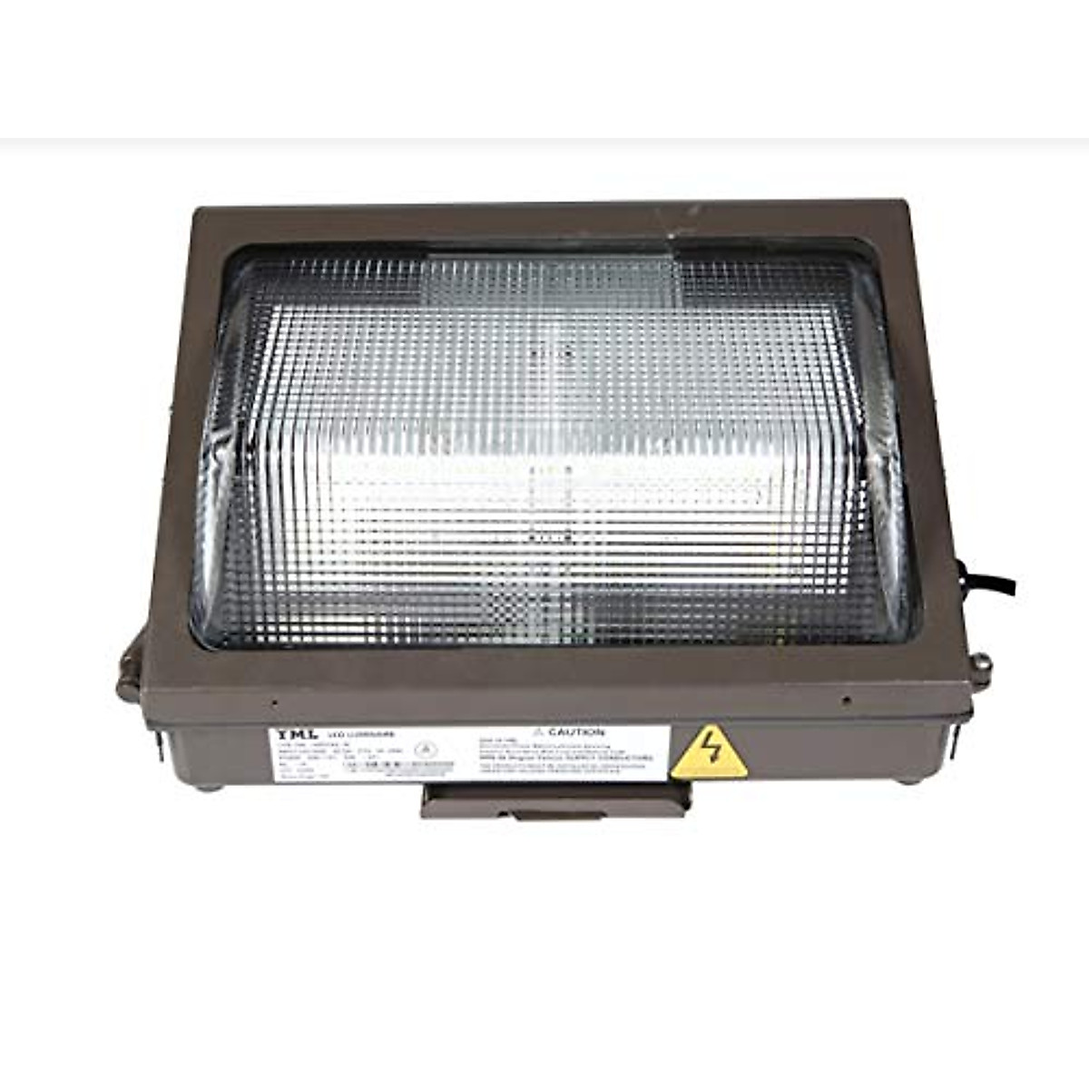 Light in Depot Photocell Dusk to Dawn 60w LED Wall Pack Area Light 5000K Daylight 6750Lm, AC120-277V Outdoor Security Lighting, Waterproof IP65, TUV/DLC Listed (60w, 4 Pack)