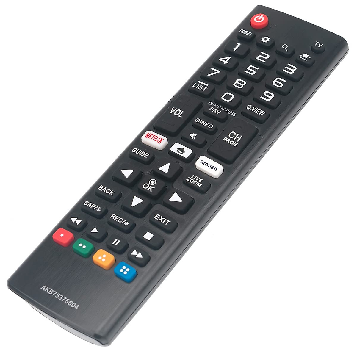 AKB75375604 Replace Remote Applicable for LG TV 55SK9500PUA 65SK8550PUA 75SK8070PUA 75SK8050PUA 75SK8070AUB 65SK8000PUA 65UK7700PUD 55UK7700AUB 55UK7700PUD 55UK7500PUA 86UK6570PUB 86UK6570AUA